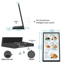 China 8-inch Portrait HD Display Restaurant Ordering Tablet with RK3399 Hexa-Core Processor and L-Shaped Touch Design for sale