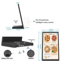 China 8-Inch Portrait HD Display Restaurant Ordering Tablet with L-Shaped Touch Design and RK3399 Hexa-Core Processor for sale