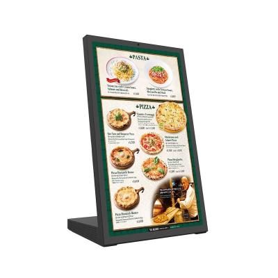 China 8-inch Portrait HD Display Restaurant Ordering Tablet with L-Shaped Touch Design and RK3399 Hexa-Core Processor for sale