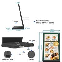 China 8-inch Portrait HD Display Restaurant Ordering Tablet with L-Shaped Touch Design and RK3399 Hexa-Core Processor for sale