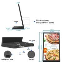 China 8-Inch Portrait HD Display Restaurant Ordering Tablet with L-Shaped Touch Design and RK3399 Hexa-Core Processor for sale