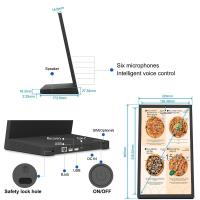China 8-inch Portrait HD Display Restaurant Ordering Tablet with RK3399 Hexa-Core Processor and L-Shaped Touch Design for sale