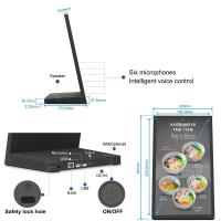 China 8-inch Portrait HD Display Restaurant Ordering Tablet with RK3399 Hexa-Core Processor and L-Shaped Touch Design for sale