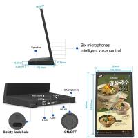 China 8-inch Portrait HD Display Restaurant Ordering Tablet with RK3399 Hexa-Core Processor and L-Shaped Touch Design for sale