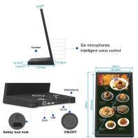 China L-Shaped Touch Design Restaurant Ordering Tablet with RK3399 Hexa-Core Processor and 8-Inch Portrait HD Display for sale