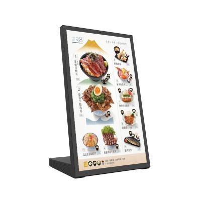 China 8-inch Portrait HD Display Restaurant Ordering Tablet with RK3399 Hexa-core Processor and L-Shaped Touch Design for sale