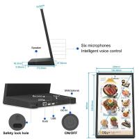 China 8-inch Portrait HD Display Restaurant Ordering Tablet with RK3399 Hexa-core Processor and L-Shaped Touch Design for sale