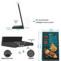 China 8-inch Portrait HD Display Restaurant Ordering Tablet with RK3399 Hexa-Core Processor and L-Shaped Touch Design for sale