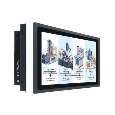 China 32 Inch Industrial Monitor with Full HD Resolution Android OS and 178° Viewing Angle for sale
