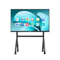 China 55 to 110 Inch Large Screen AI Interactive Whiteboard with EDLA System and Multi Touch Collaboration for sale
