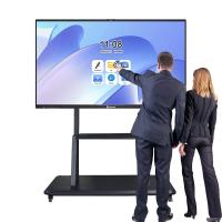 China Interactive Whiteboard with 4K Display AI Assistant and Wireless Projection for Smart Board Collaboration for sale