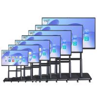 China 4K AI Interactive Whiteboard with 50 Point Multi Touch and Remote Device Management for sale