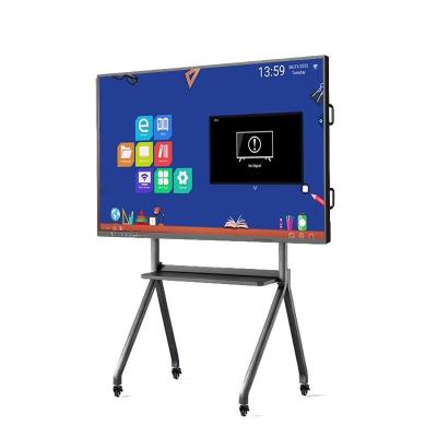 China 4K Resolution 50 Point Multi-Touch Interactive Whiteboard with EDLA Android System for Smart Classroom and Meeting Collaboration for sale