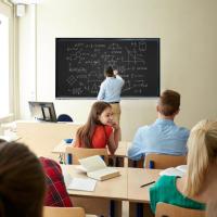 China AI Powered Interactive Whiteboard with 4K Resolution and 50 Point Multi-Touch for Smart Classrooms for sale