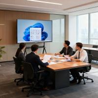 China EDLA Certified 4K Interactive Whiteboard with 50 Point Multi Touch for Smart Teaching and Collaboration for sale