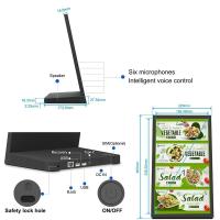 China 8-inch Portrait HD Display Restaurant Ordering Tablet with RK3399 Hexa-Core Processor and L-Shaped Touch Design for sale