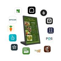 China 23.8 Inch Digital Menu Board with Split Screen and Video Playback for Restaurants for sale