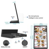 China 8 inch Tabletop Digital Menu Board with High-Definition Display and Self-Ordering for Restaurants for sale