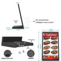 China Android Digital Menu Board with Remote CMS Management High-Definition Display and Multi-Language Support for Restaurants for sale