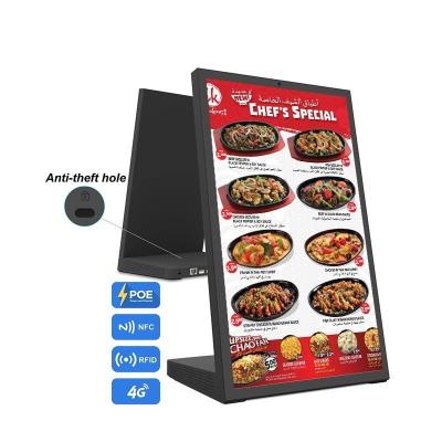 China Android Digital Menu Board with Remote CMS Management High-Definition Display and Multi-Language Support for Restaurants for sale