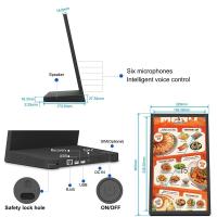 China 8-inch HD Display Digital Menu Board with Touch Ordering and Video Menu Playback for Restaurants for sale