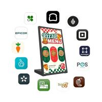 China 8-inch HD Display Digital Menu Board with POS Integration and Remote Control for Restaurants for sale