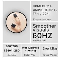 China Round Digital Signage Screen with Touch Option and CMS System for Interactive Retail Advertising for sale
