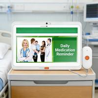 China Patient Bedside Information Tablet with Medical Digital Display Hardware for sale