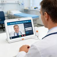 China Bedside Tablet for Hospitals with Medical Information Touch Screen for sale