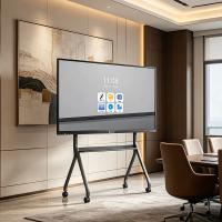 China 4K Resolution AI Powered Interactive Whiteboard with 50 Point Multi-Touch for Smart Classrooms for sale