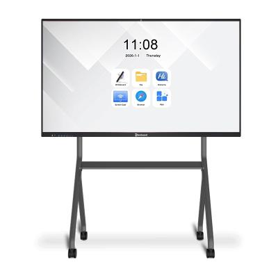 China 75 Inch Interactive Smart Board with Android System and 4K Resolution for Education Classrooms for sale