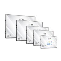 China 4K Resolution 50 Point Multi-Touch Interactive Smart Board with Windows i5/i7 and Android 14.0 for Classroom Teaching for sale