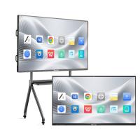 China 4K Resolution 50 Point Multi Touch Interactive Digital Whiteboard with Android 14.0 & Windows i5/i7 for Modern Classrooms for sale
