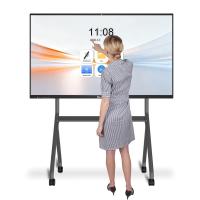China EDLA Certified 4K Interactive Whiteboard with 50 Point Multi Touch for Smart Classrooms for sale