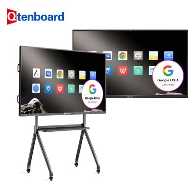 China All-in-One Interactive Display Whiteboard with Dual OS Windows Android for Conference Room for sale