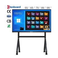 China 75 Inch Interactive Flat Panel with Multi Touch for School Classroom for sale