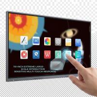 China 75 Inch 4K AI Gesture Control Interactive Whiteboard 100 Point Touch Adaptive Warm Light Display for Education for sale