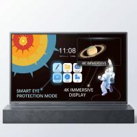 China 86 Inch 4K AI Interactive Whiteboard 100 Point Touch Voice Assistant Warm Light Eye Protection Wireless Presentation for sale