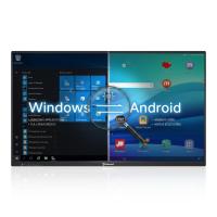 China 65 Interactive Touch Screen Monitor 0 Gap IFPD for Conference School for sale
