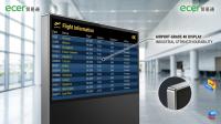 China Qunmao Vertical Floor Standing Digital Signage 32 43 49 55 Inch 4K Portrait Advertising Totem for Shopping Mall for sale