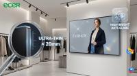 China Qunmao Vertical Floor Standing Digital Signage 32 43 49 55 Inch 4K Portrait Advertising Totem for Shopping Mall for sale