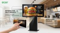 China Qunmao 4K Interactive Digital Signage Kiosk 55 65 Inch Android Touch Screen Meeting Room Hospital Wayfinding Display for sale