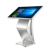 China 55 Inch Floor-Standing Touch Screen Wayfinding Kiosk Digital Signage 4K Android Display for Airports Hospitals for sale