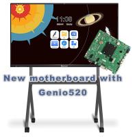 China 65 Inch 4K UHD Interactive Smart Whiteboard with 40-Point Touch for Office Collaboration for sale