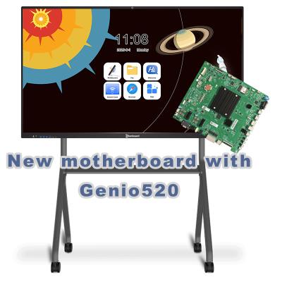 China 65 Inch 4K UHD Interactive Smart Whiteboard with 40-Point Touch for Office Collaboration for sale