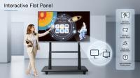 China 86 Inch 4K UHD Smart Interactive Whiteboard QM-86HY 3840x2160 Touch Display with 40 Point IR Frame Conference for sale