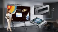 China 98 Inch OPS Modular 4K Smart Interactive Whiteboard QM-98HY with Intel Core i7 Expansion Slot Conference Classroom for sale