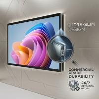 China 75 Inch 24/7 Wall-Mounted Digital Signage Display 4K Android 16 CMS Enterprise Batch Deployment Qtenboard for sale