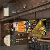 China 55 Inch Android Digital Menu Board with Multi Zone Split Screen and Remote Batch Control for Restaurants for sale