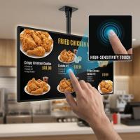 China QM-5515GPW 55 Inch 4K UHD Touch Screen Digital Menu Board with 24/7 Commercial Operation for sale